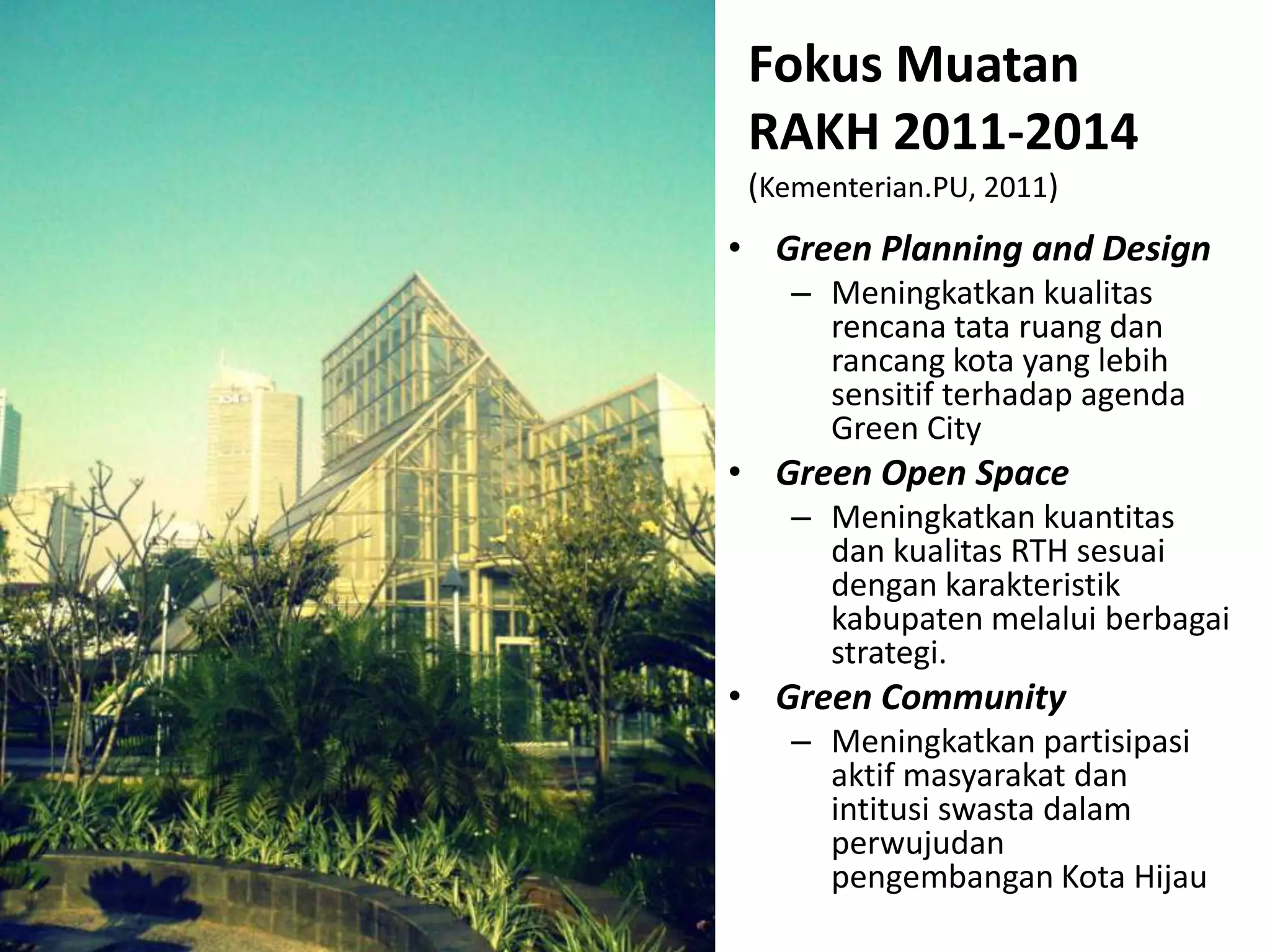 Lapdal - Green City Trenggalek | PPTX