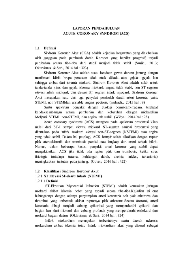 Laporan pendahuluan | DOCX