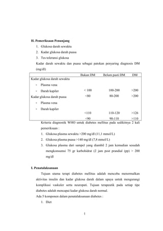 Laporan pendahuluan askep ujian icu dm | DOC
