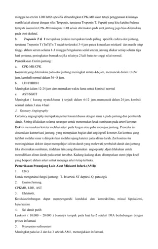 Laporan pendahuluan akut miokard infark | DOCX