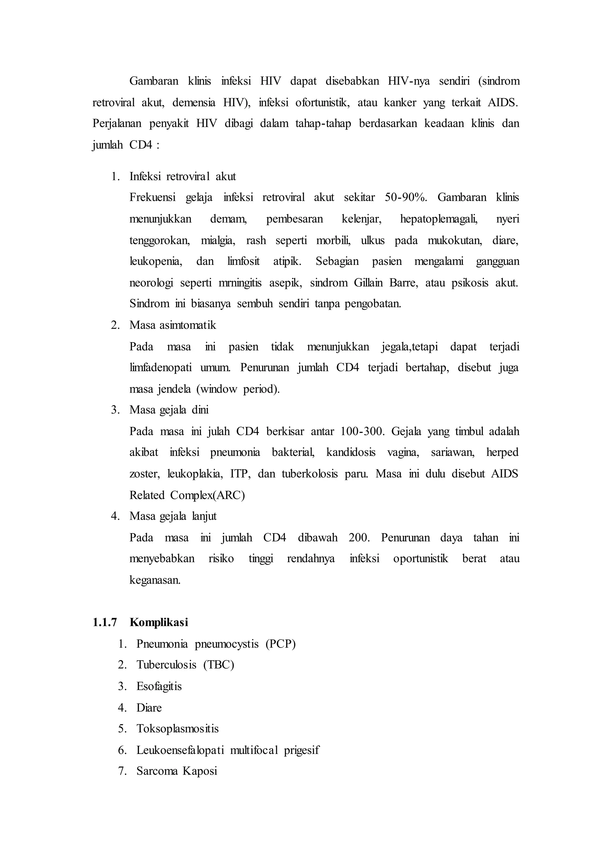 Laporan pendahuluan hiv | DOCX