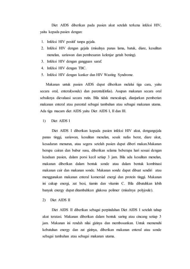 Laporan pendahuluan hiv | DOCX