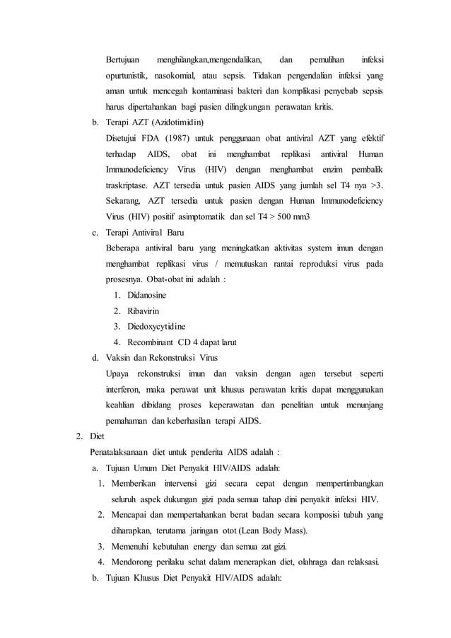 Laporan pendahuluan hiv | DOCX