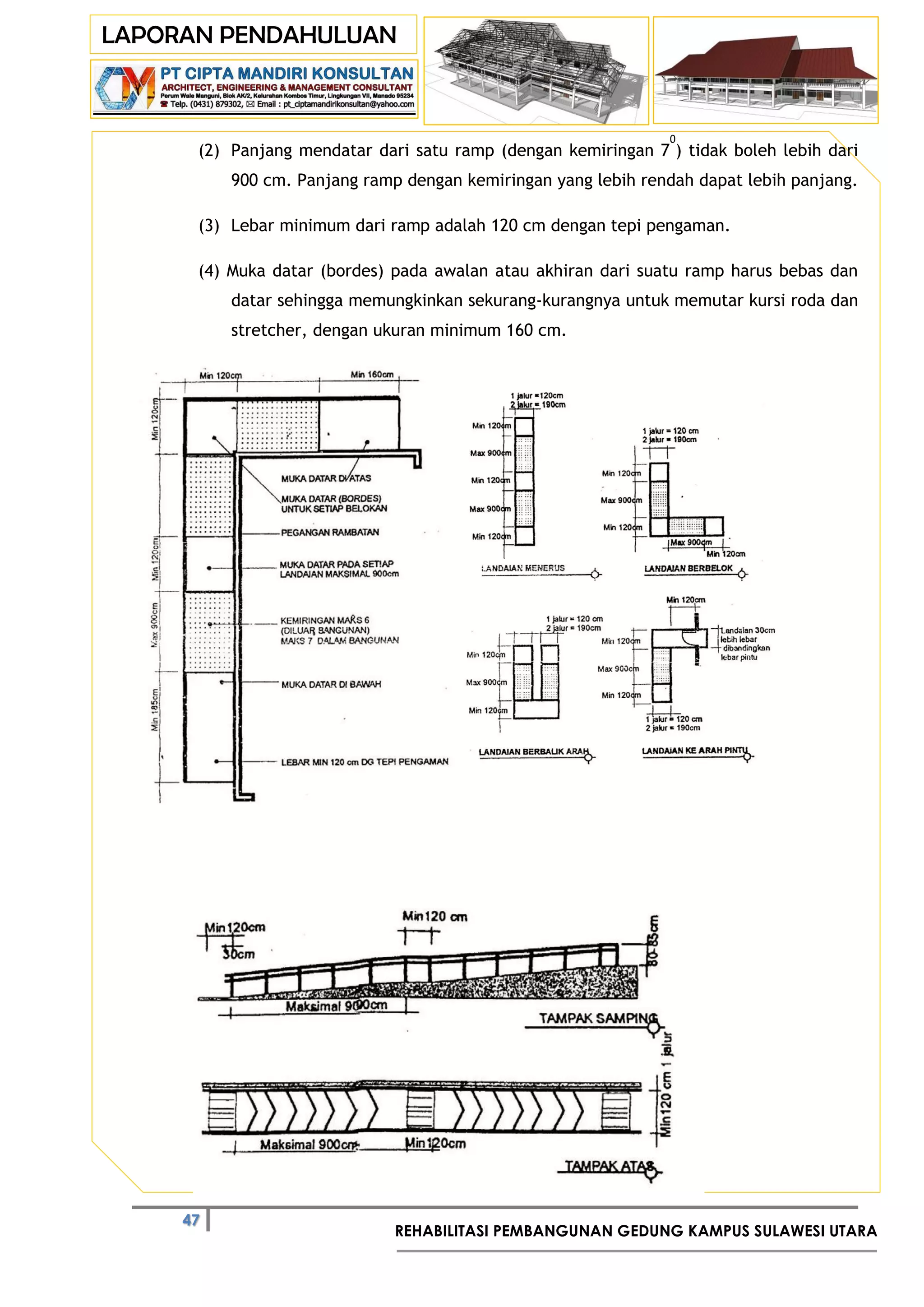 Laporan Pendahuluan Konsep Perencanaan Bangunan | PDF