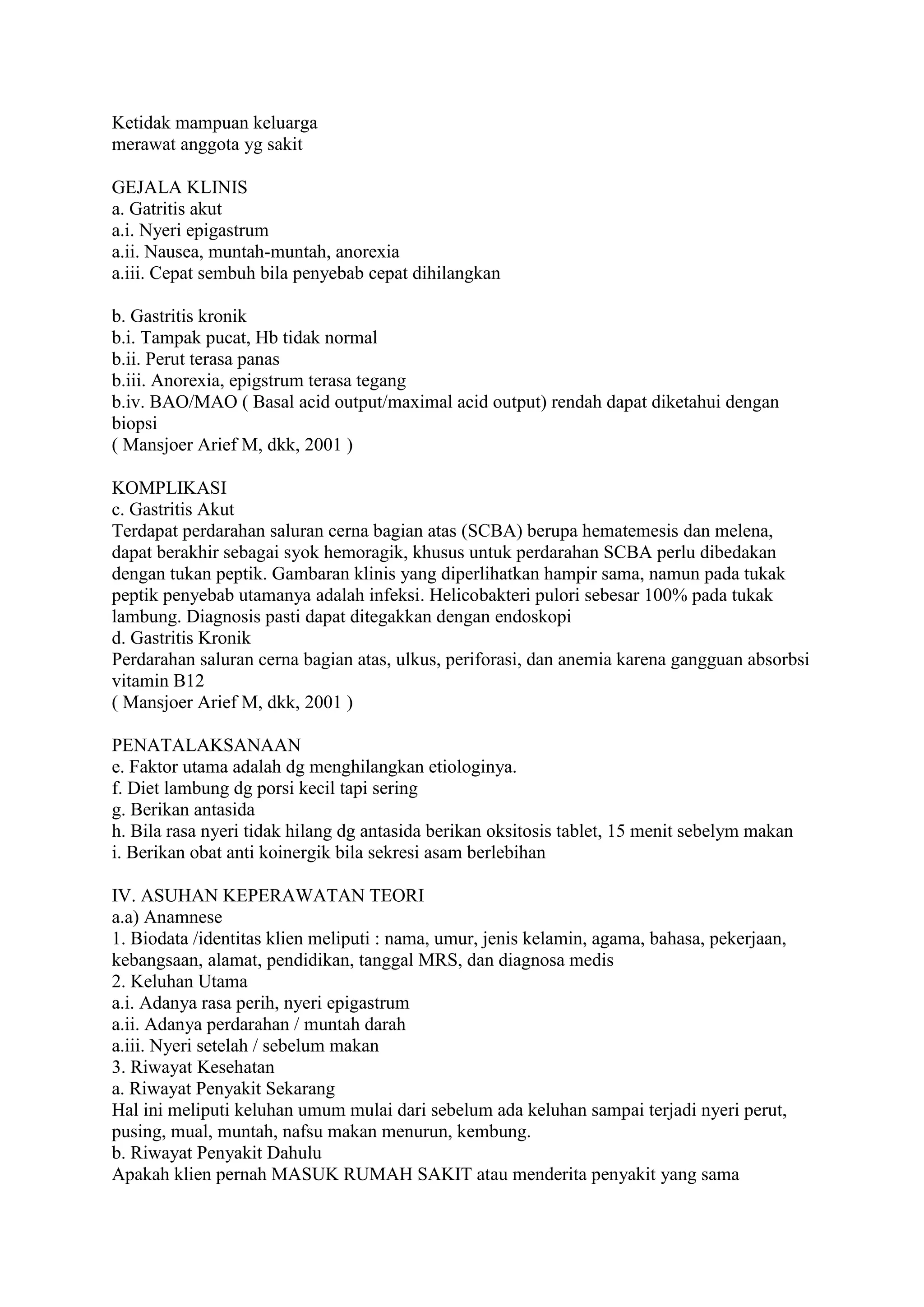 Laporan pendahuluan pasien dengan | PDF