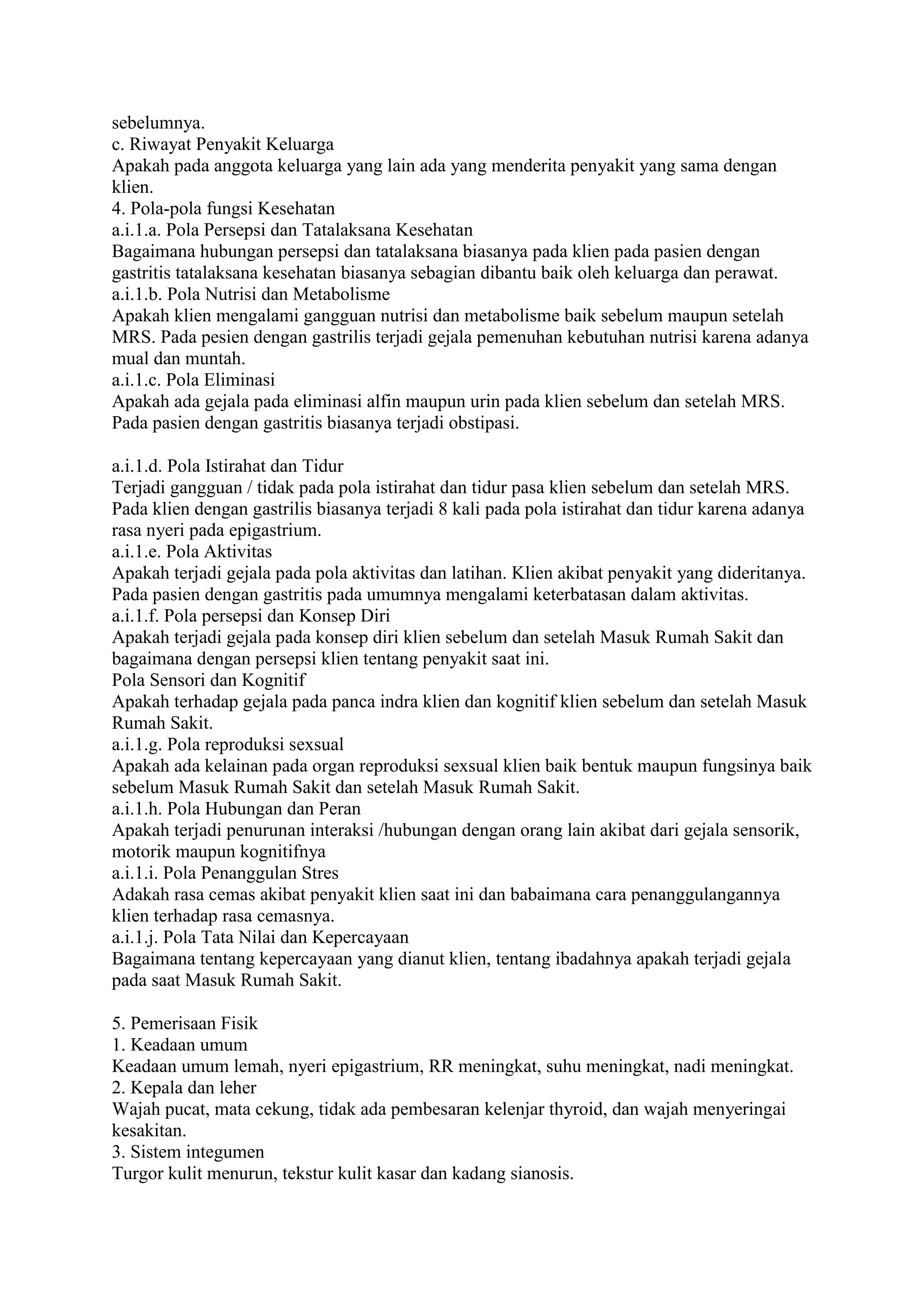 Laporan pendahuluan pasien dengan | PDF