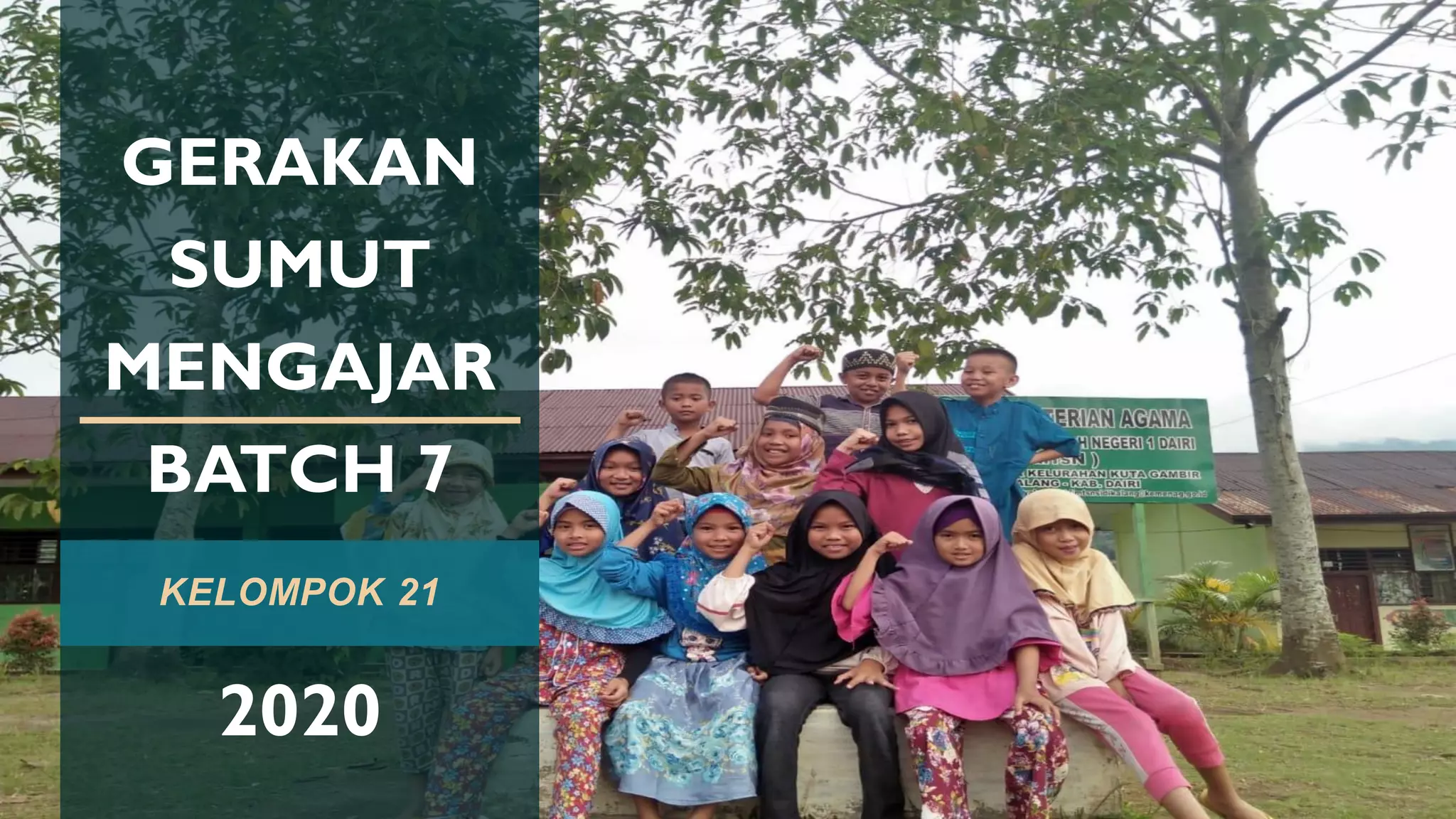 Laporan Pengabdian Gerakan Sumut Mengajar Kelompok 21 Batch 7 | PDF