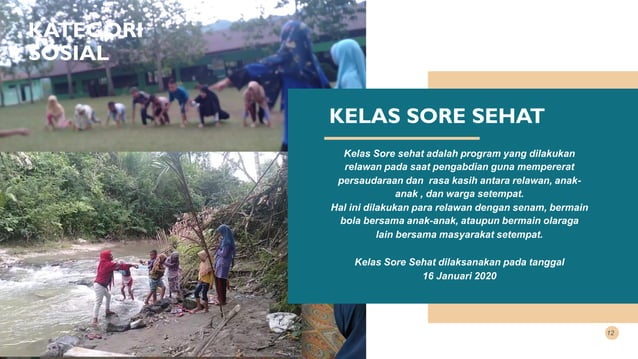 Laporan Pengabdian Gerakan Sumut Mengajar Kelompok 21 Batch 7 | PDF