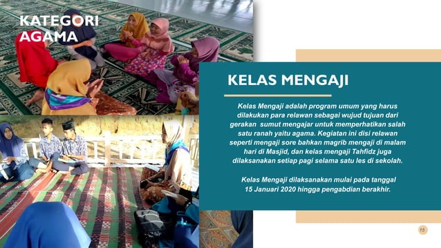 Laporan Pengabdian Gerakan Sumut Mengajar Kelompok 21 Batch 7 | PDF