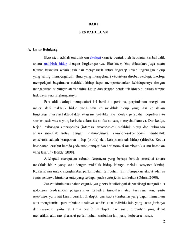 Laporan pengaruh alelopati terhadap perkecambahan | PDF Laporan pengaruh alelopati terhadap perkecambahan | PDF