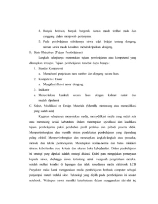 Laporan pengujian media pembelajaran menggunakan metode assure kelompok 4 kelas 4 d | DOCX