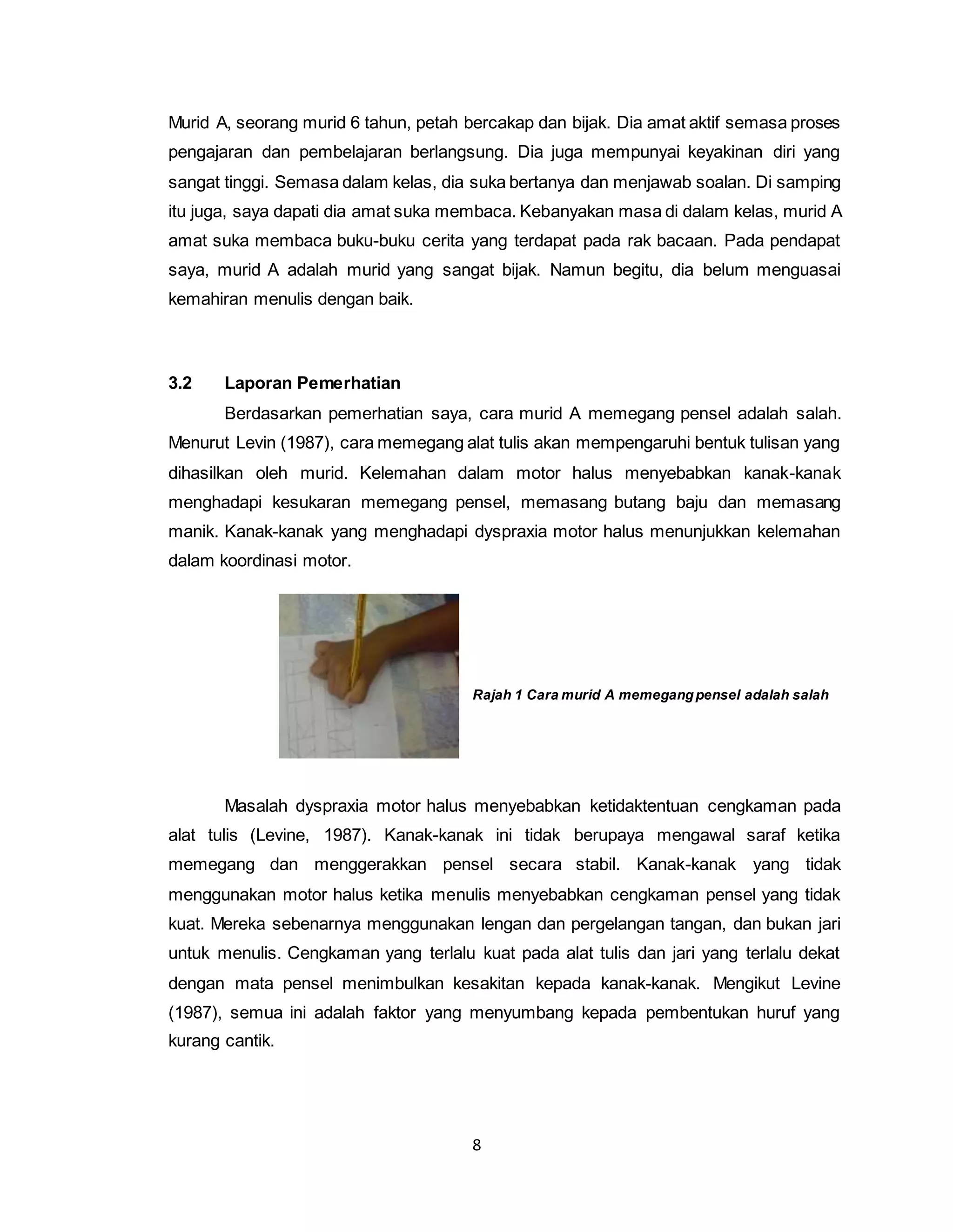 Laporan Pentaksiran Prasekolah (2017) | DOCX