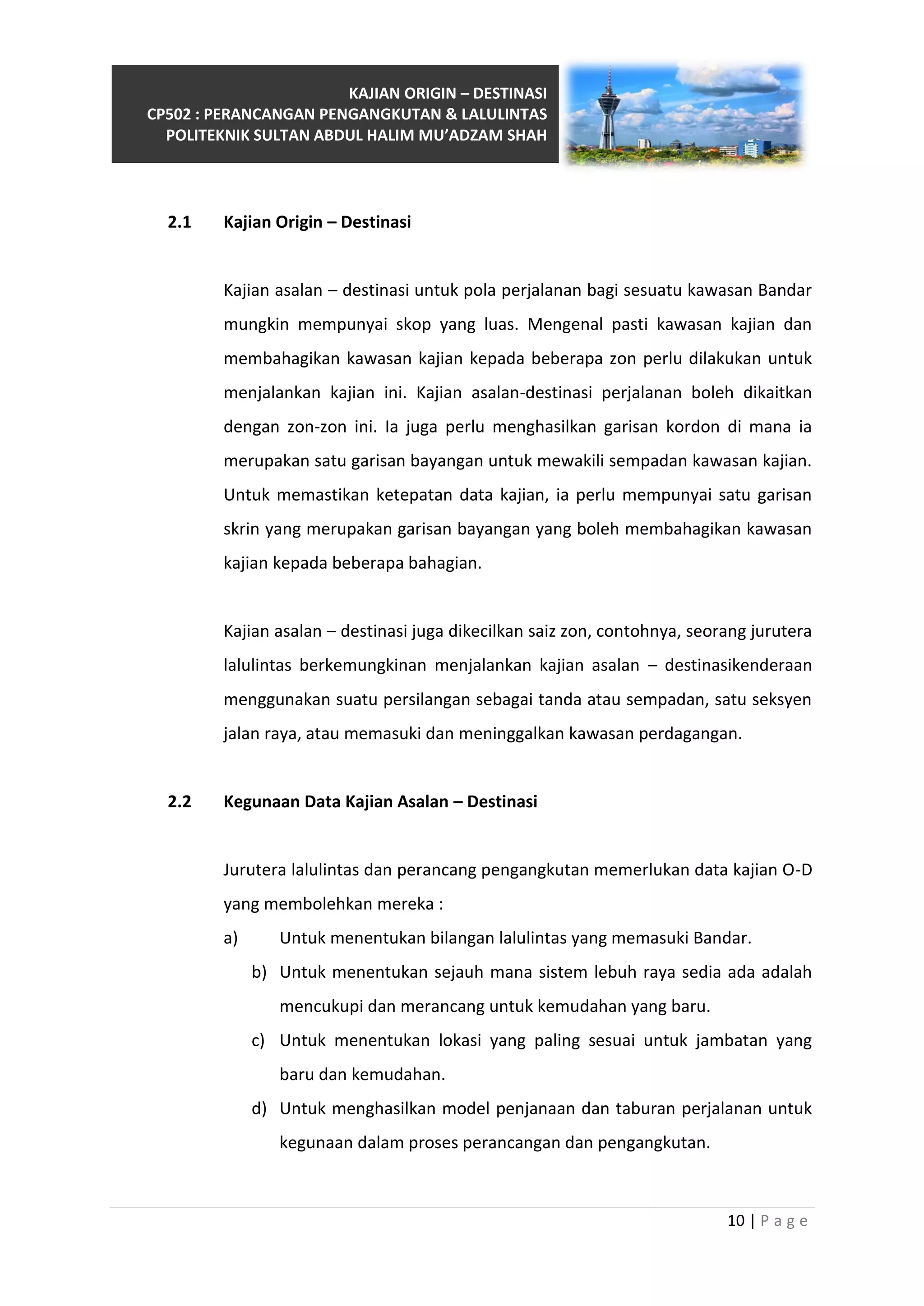 KAJIAN ORIGIN – DESTINASI - SHAHAB PERDANA | PDF