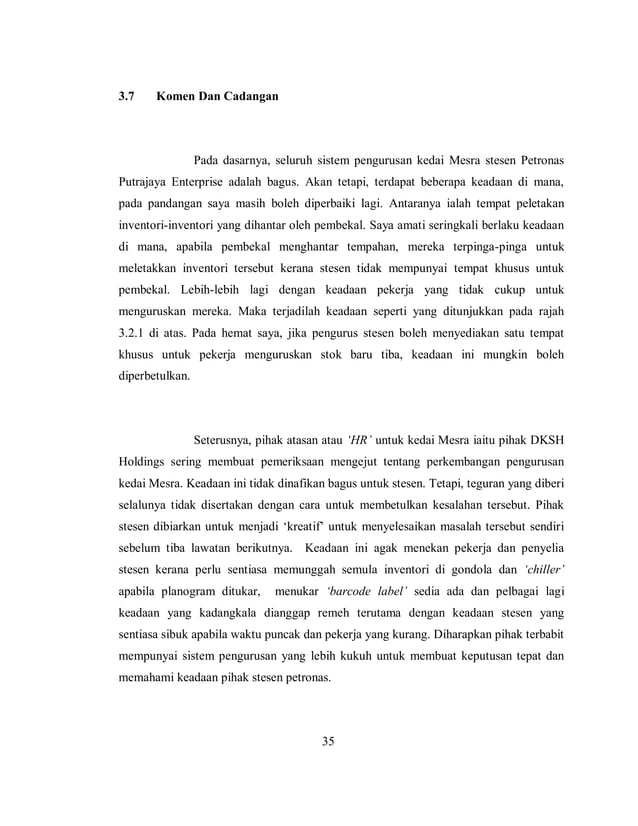 Laporan Penuh Latihan Industri (Pelajar Politeknik Perdagangan) | PDF