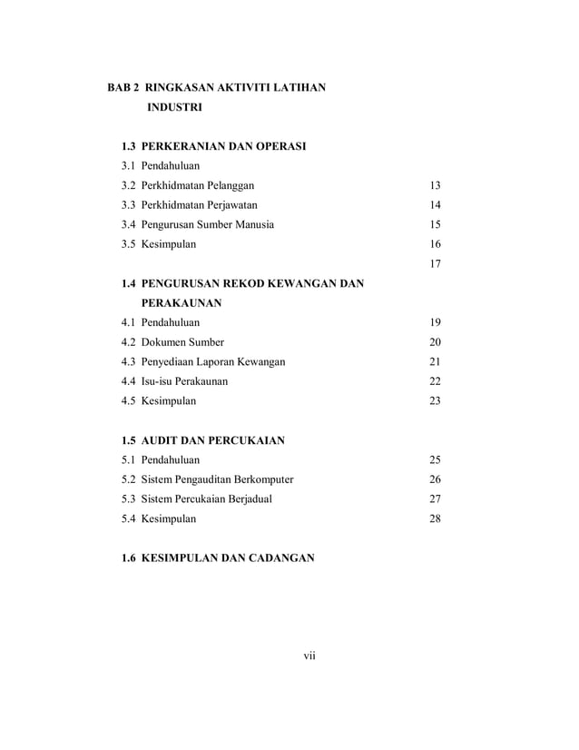 Laporan Penuh Latihan Industri (Pelajar Politeknik Perdagangan) | PDF