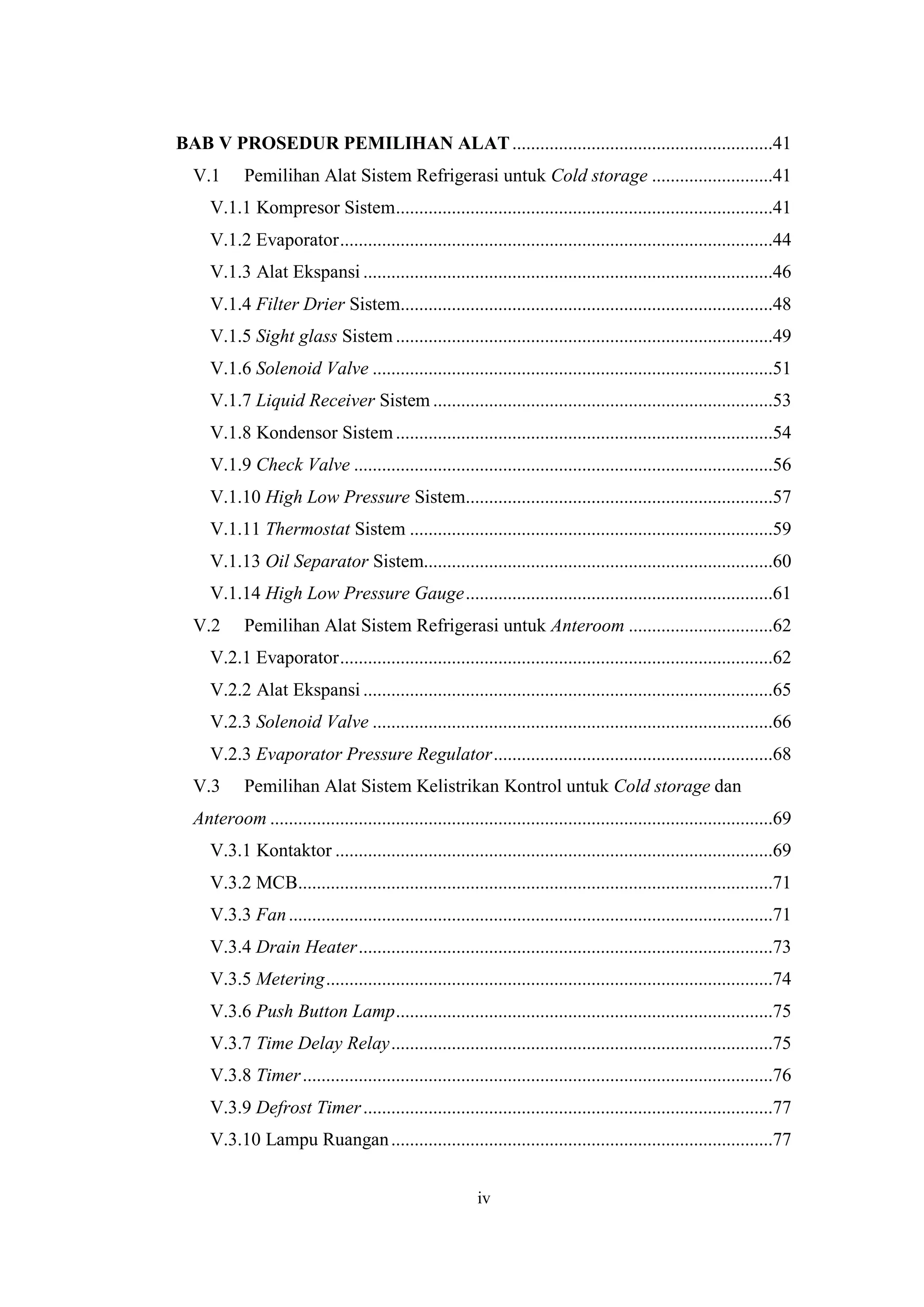 Laporan perancangan sistem refrigerasi cold storage buah apel 4 ton | PDF