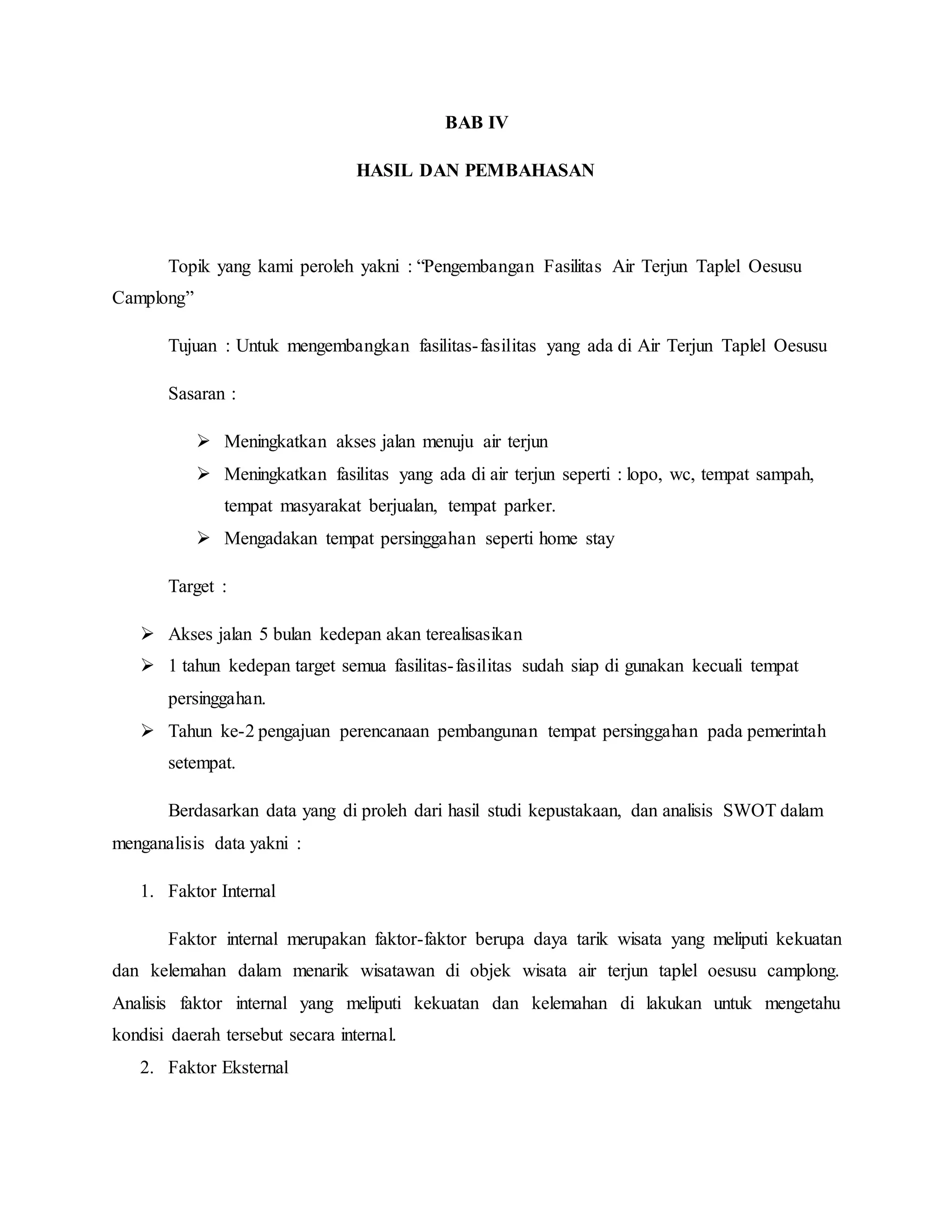 Laporan perencanaan hutan.kelompok 4 | DOCX