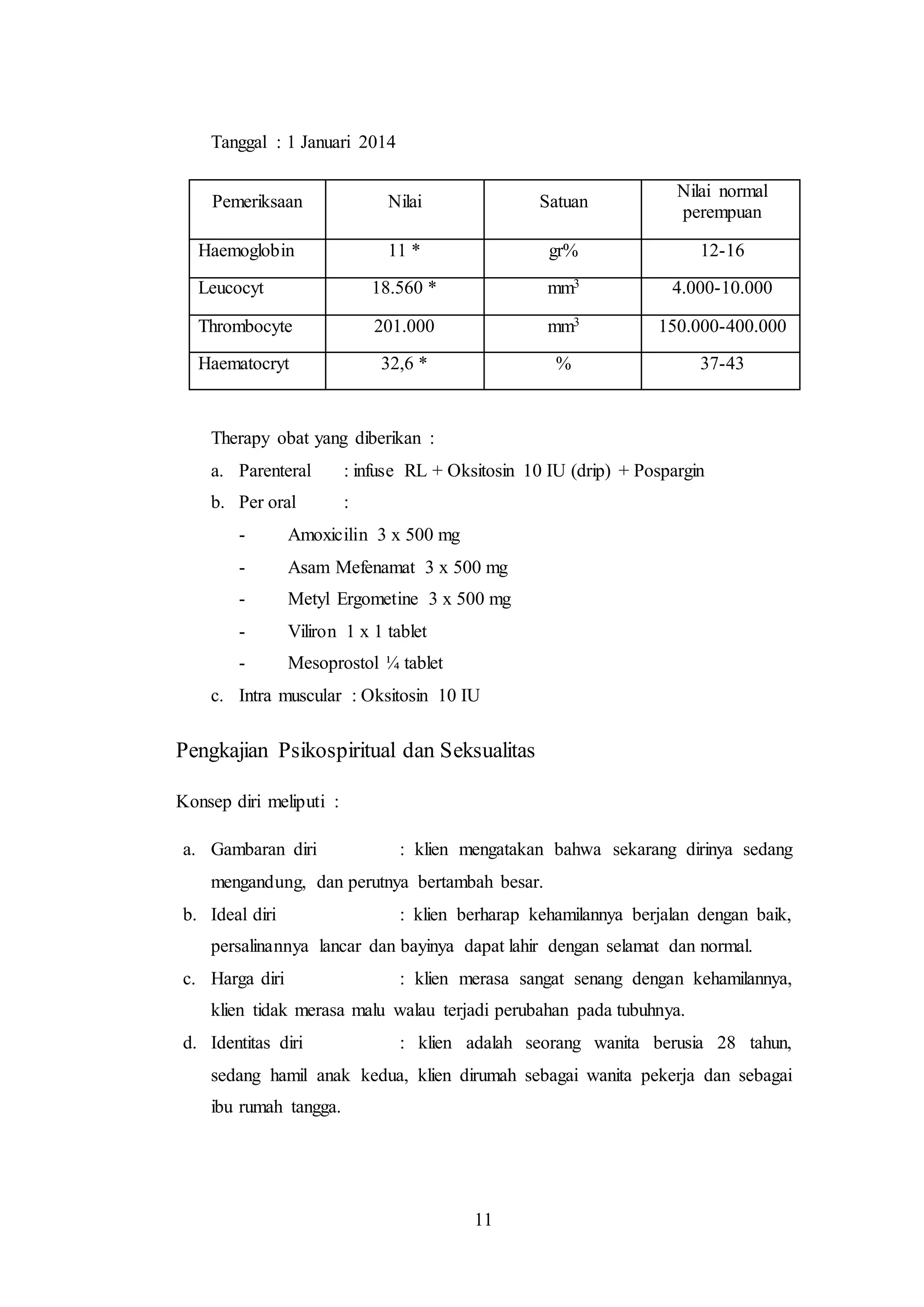 laporan persalinan Laporan persalinan | DOCX
