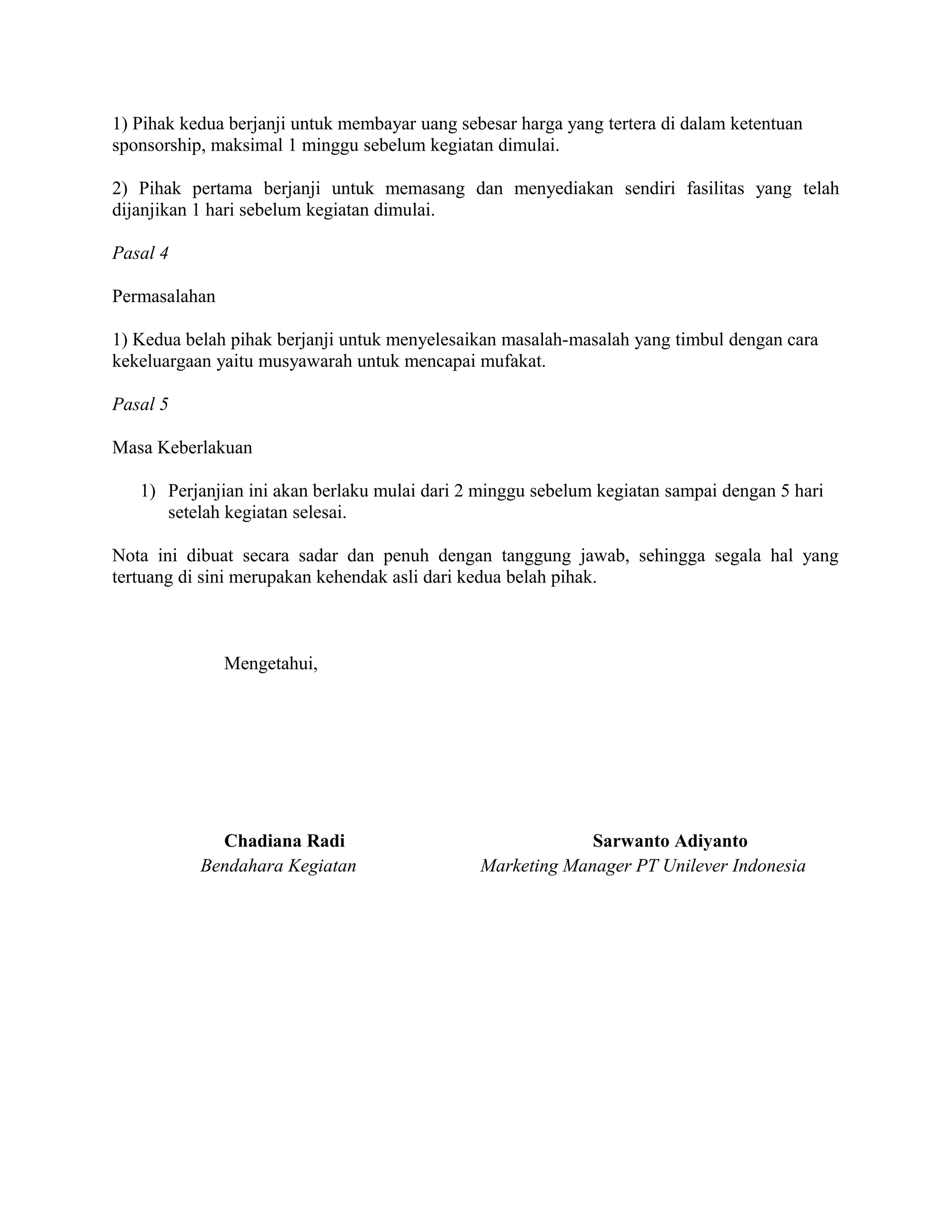 Contoh Laporan pertanggungjawaban kegiatan kerja bakti | DOC