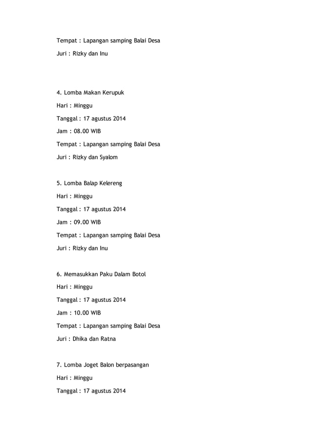 Laporan pertanggung jawaban pendidikan kel 36 17an | PDF