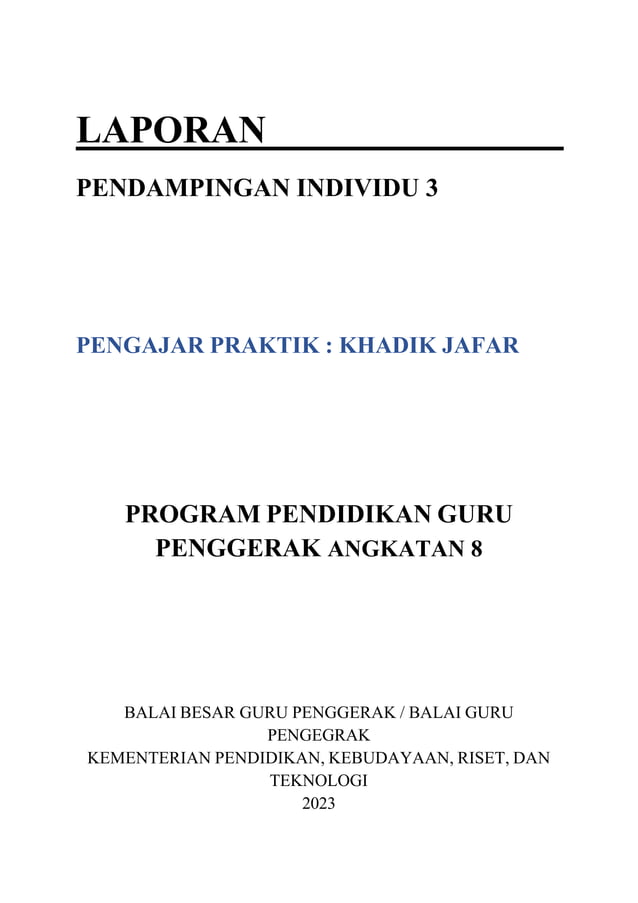 LAPORAN PI-3_ KHADIK JAFAR.docx