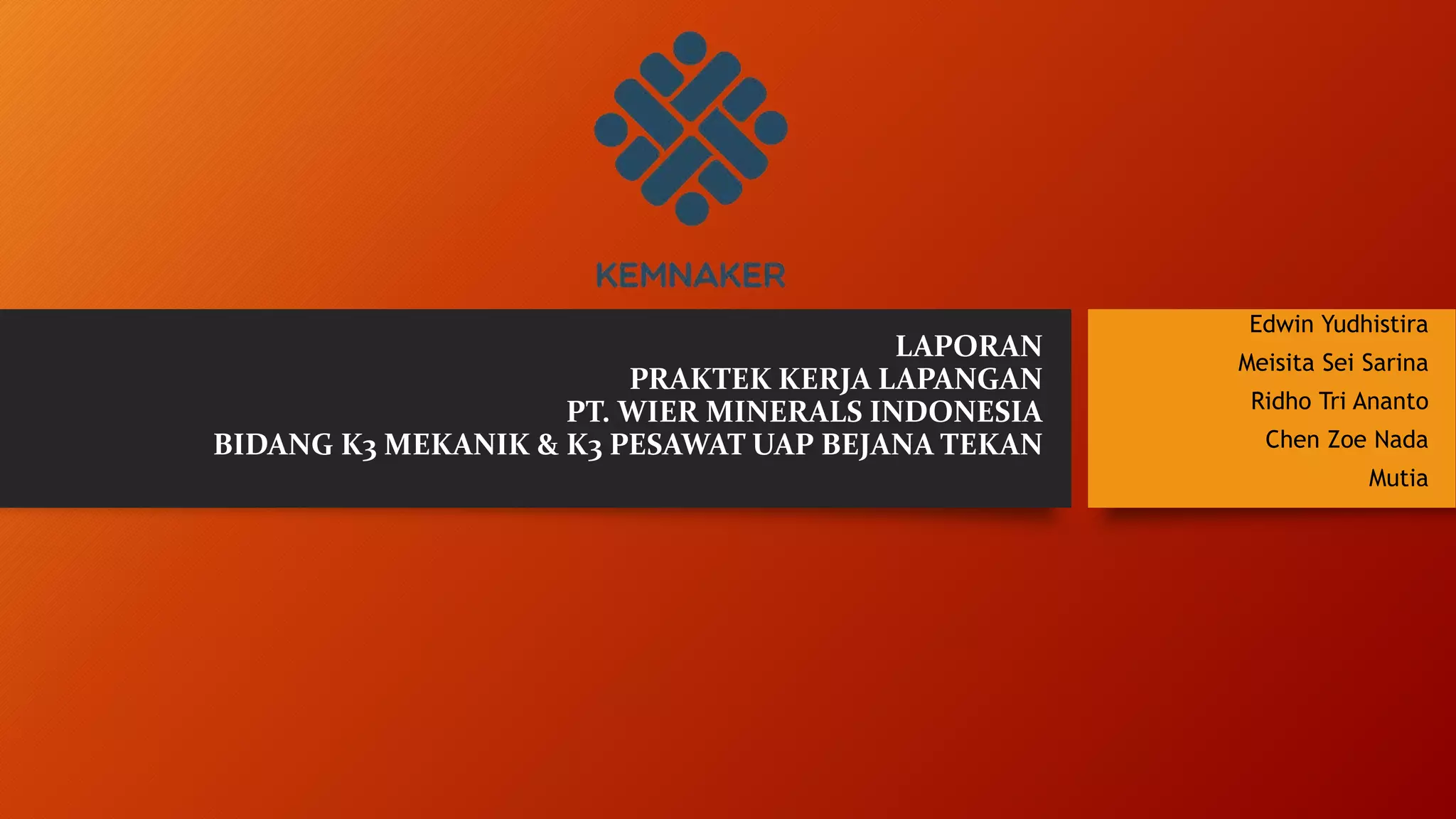 LAPORAN PKL KELOMPOK 4.pptx