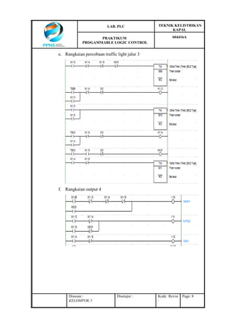 Laporan plc traffic light | PDF