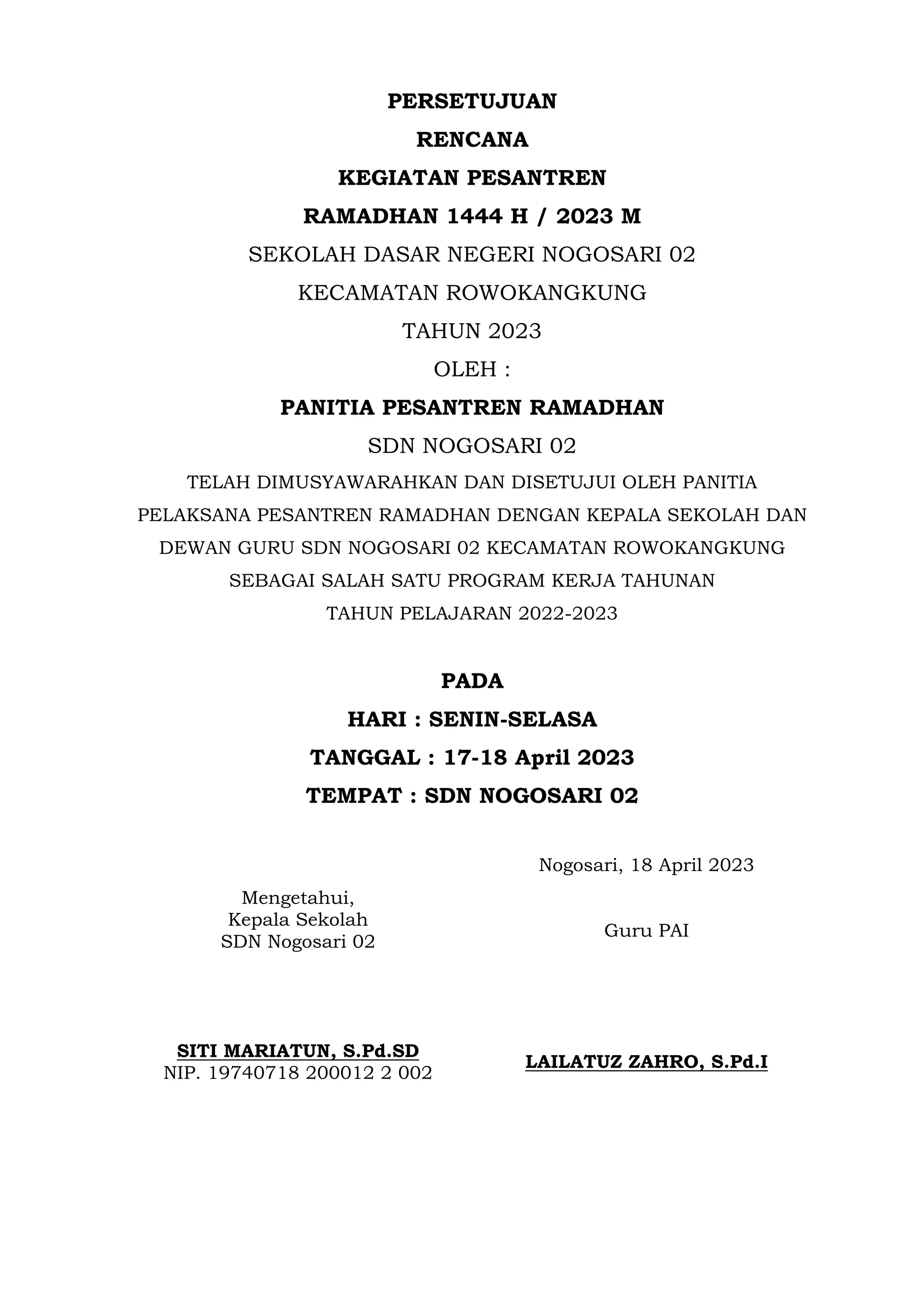 Laporan Pondok Ramadhan 2023.docx