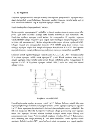 Laporan power supply | PDF