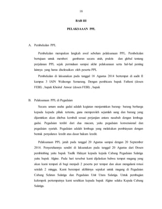 Laporan ppl (contoh) | DOCX