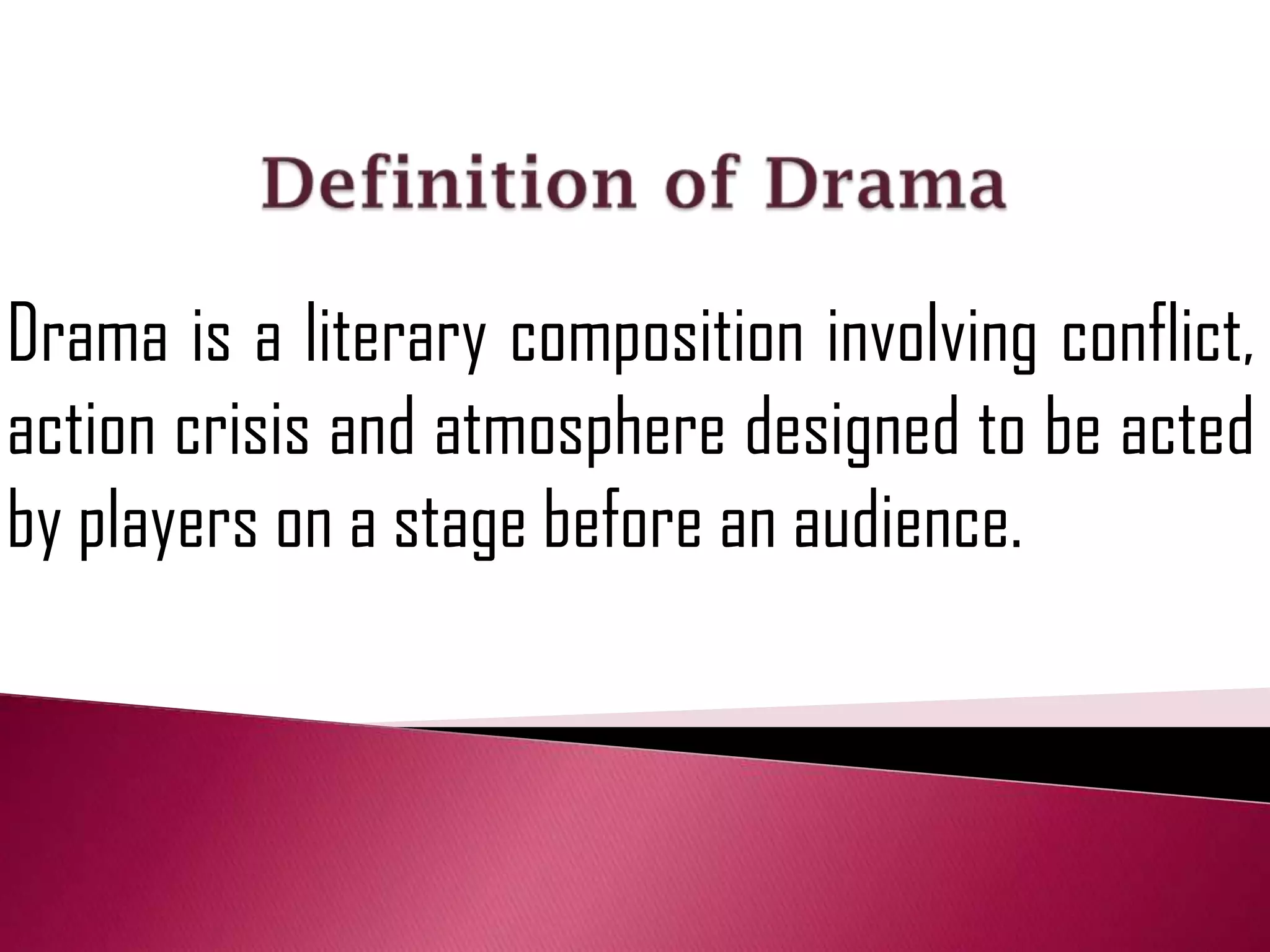 Introduction to Drama | PPTX