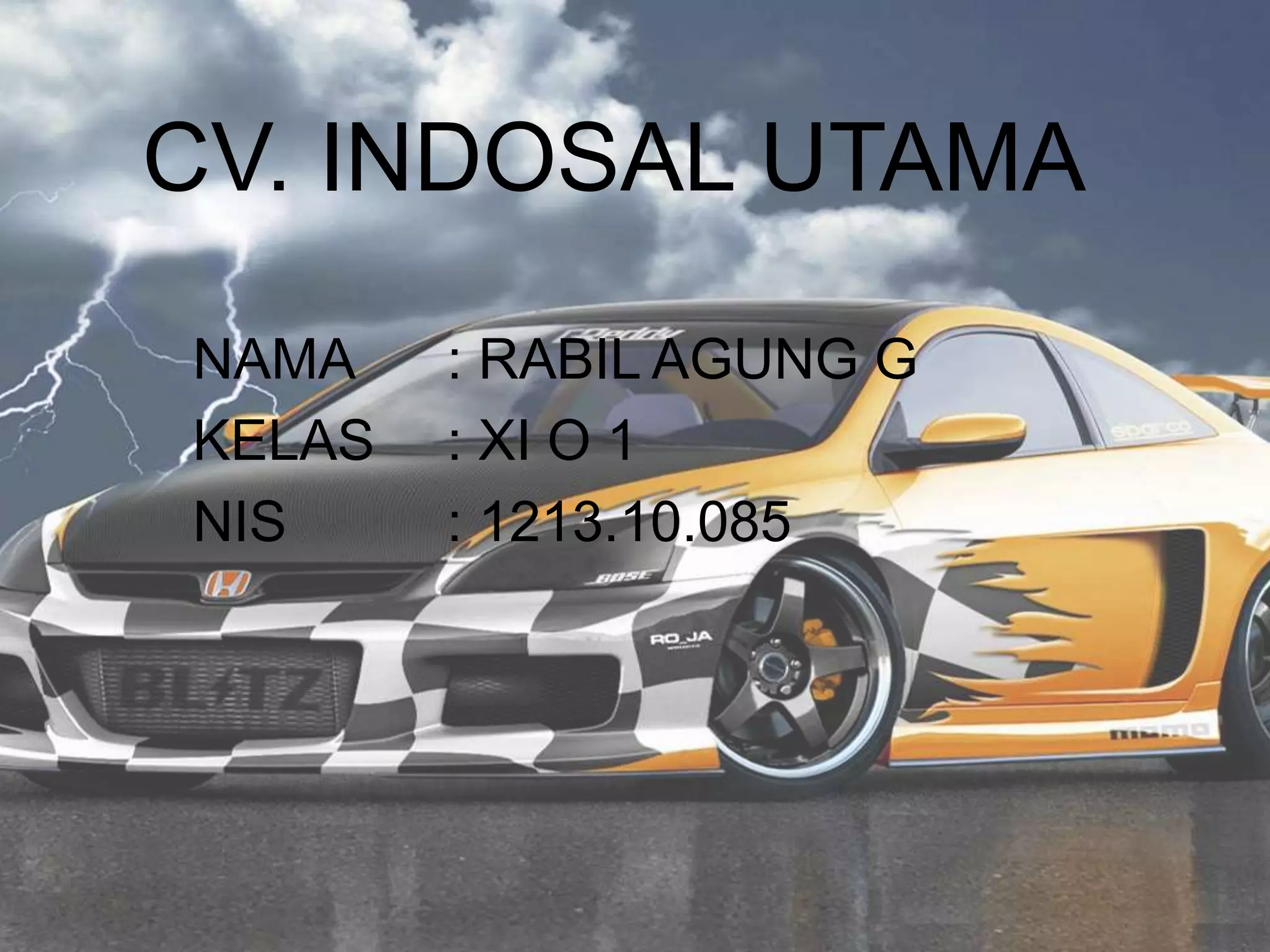 Laporan prakerin tkr | PPTX