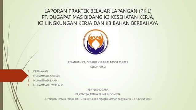 LAPORAN PRAKTEK BELAJAR LAPANGAN PPT.pptx