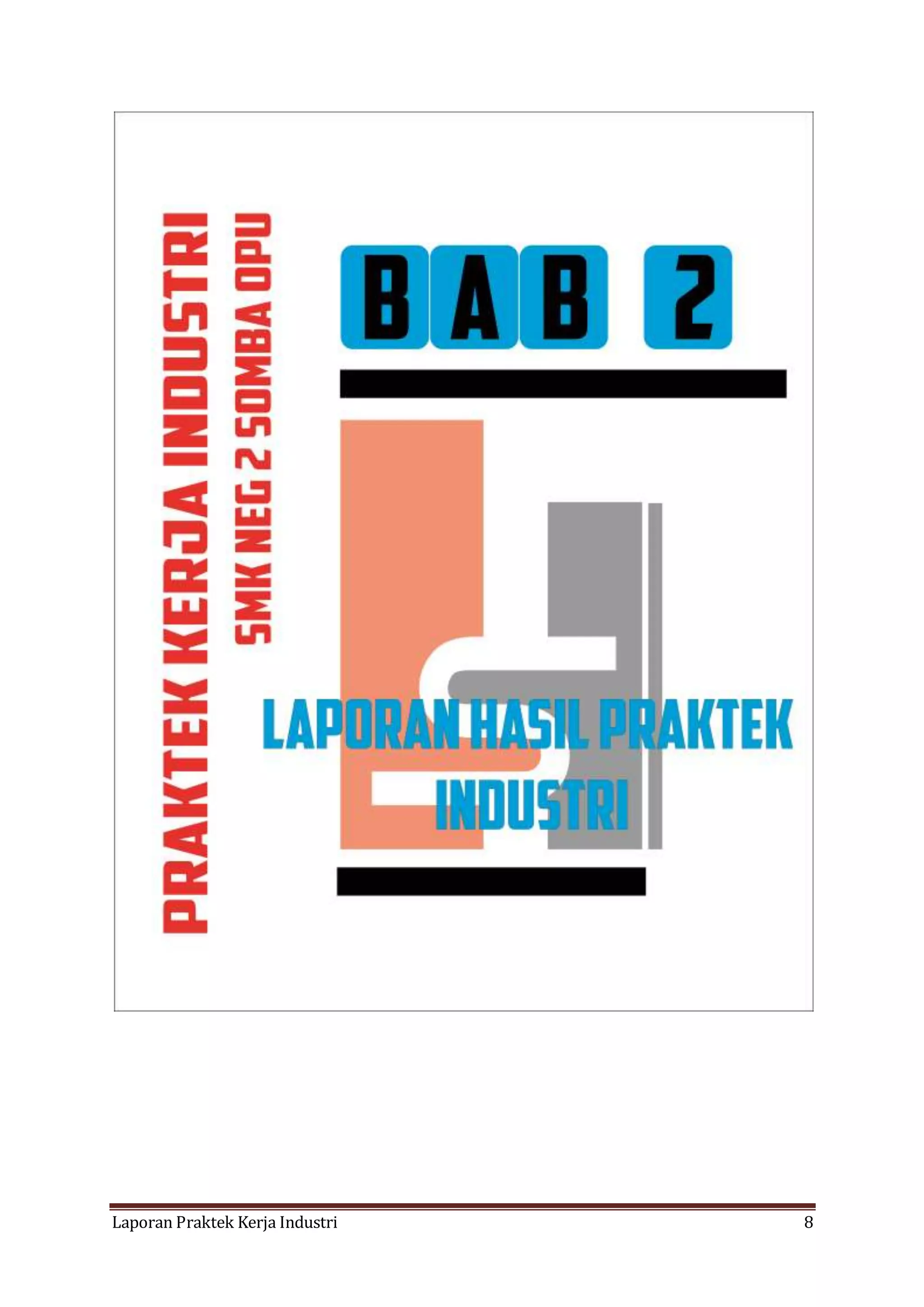 CONTOH Laporan praktik kerja industri (SMK) PRAKERIN PROGRAM STUDI DKV | DOCX