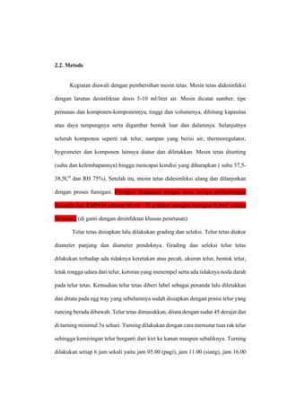 Laporan praktik penetasan rps kelas xi.1 atu 06112021 | PDF