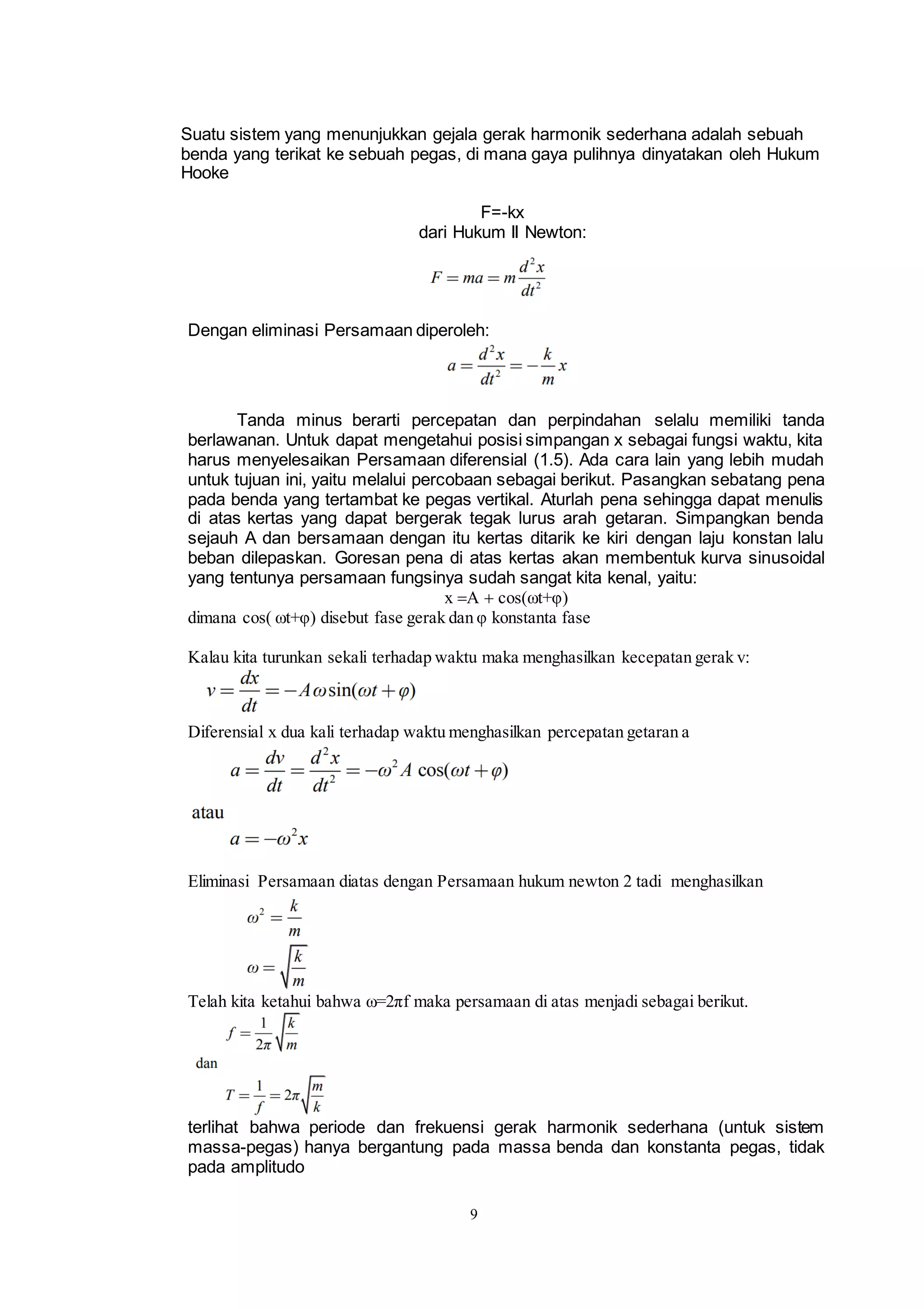 Laporan praktikum 5 tetapan pegas | PDF