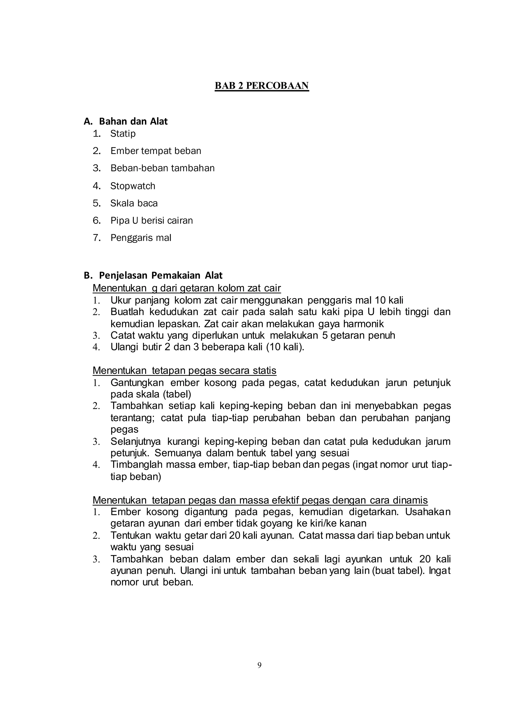 Laporan praktikum 5 tetapan pegas | PDF