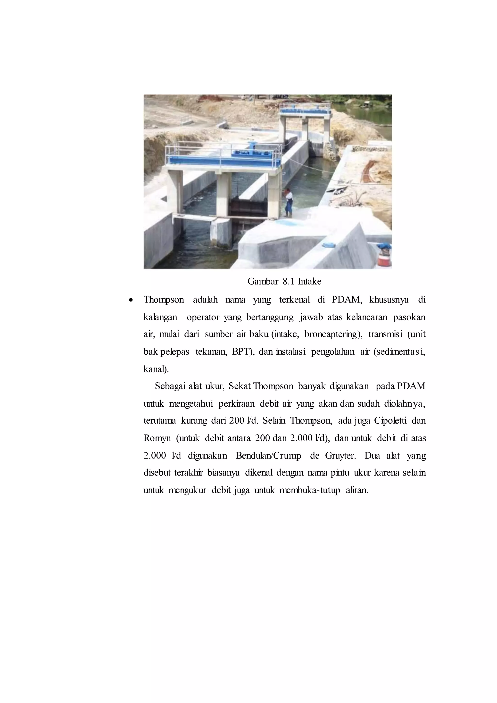 Laporan praktikum alat ukur debit saluran terbuka ( modul 4 ) itb | DOCX