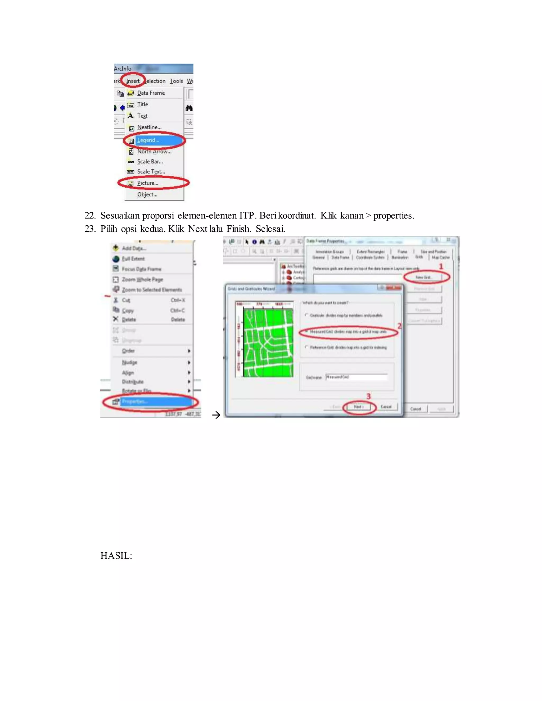 Laporan Praktikum TI Semester 1: Digitasi Peta dg ArcGIS | DOCX