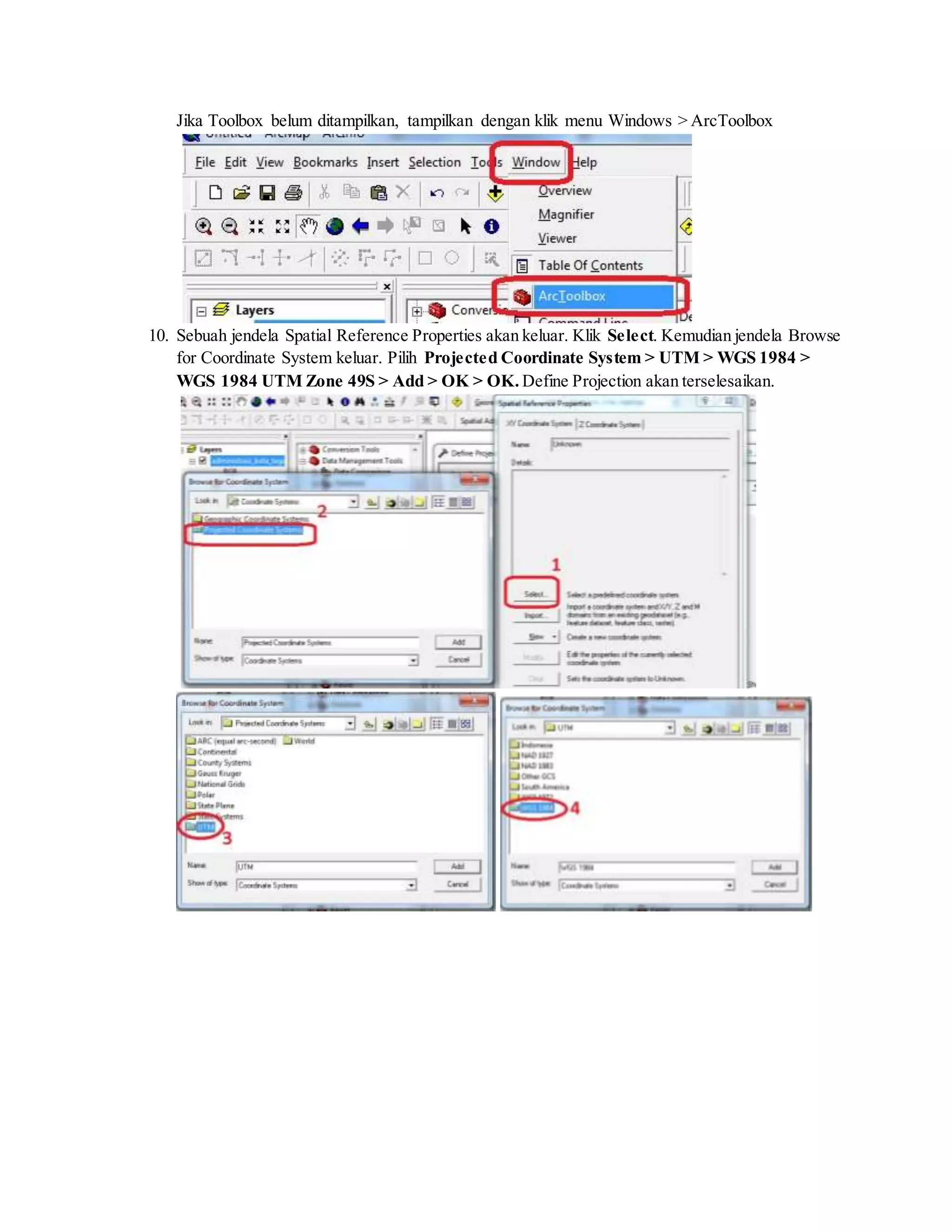 Laporan Praktikum TI Semester 1: Digitasi Peta dg ArcGIS | DOCX