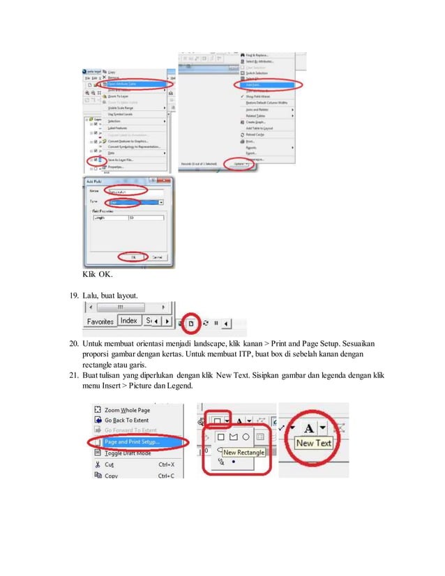 Laporan Praktikum TI Semester 1: Digitasi Peta dg ArcGIS | DOCX