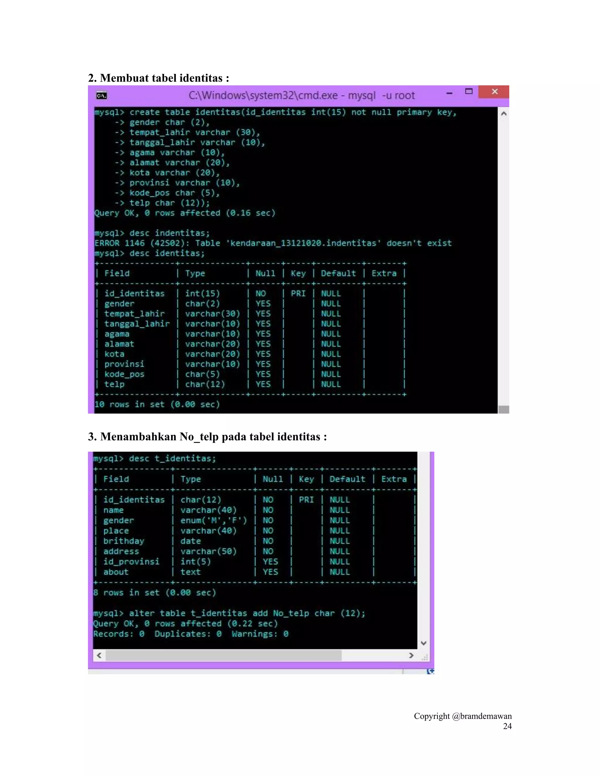 Sistem basis data bram dermawan | PDF