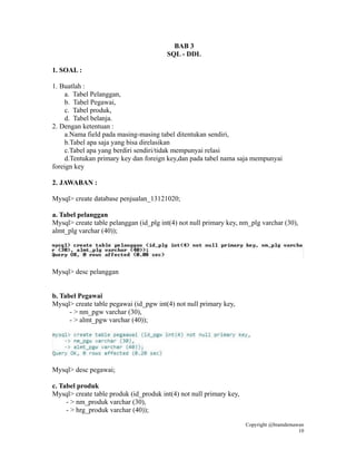 Sistem basis data bram dermawan | PDF