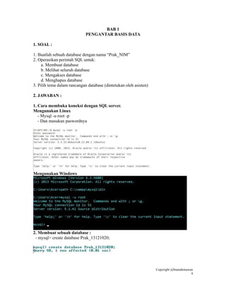 Sistem basis data bram dermawan | PDF