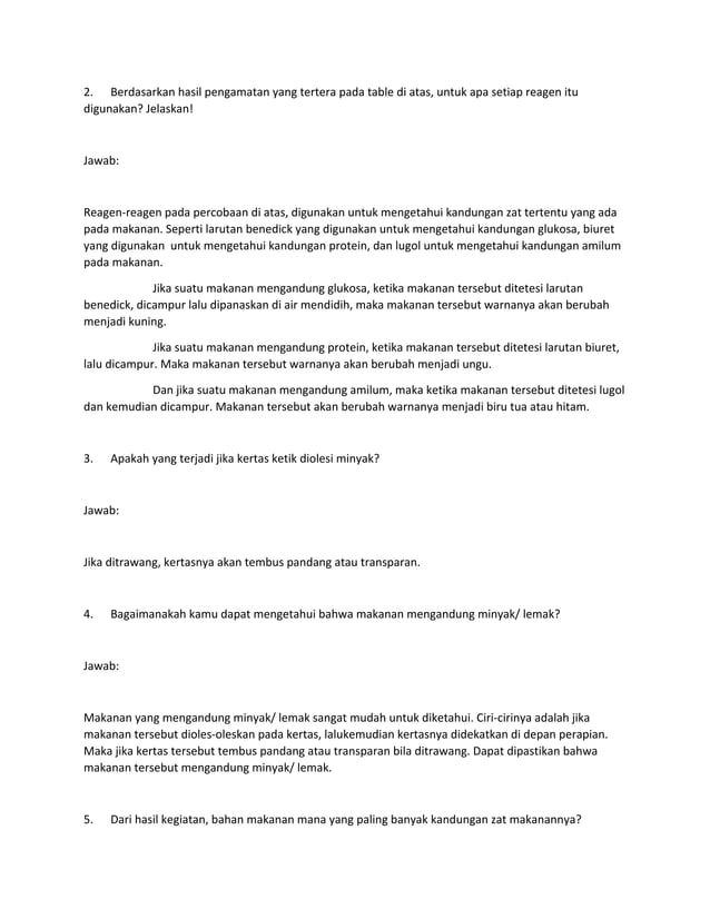 Laporan praktikum biologi | PDF