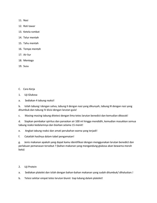 Laporan praktikum biologi | PDF