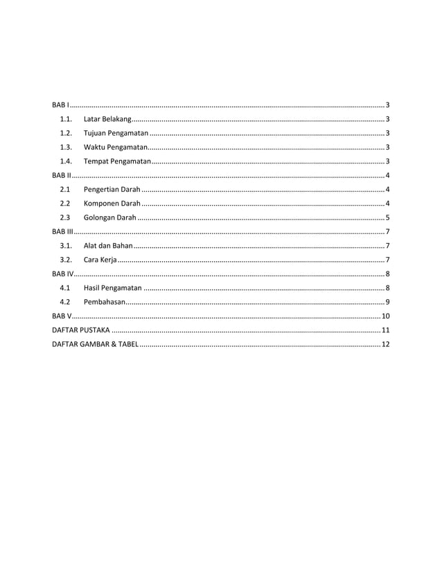 LAPORAN PRAKTIKUM BIOLOGI UJI GOLONGAN DARAH | PDF
