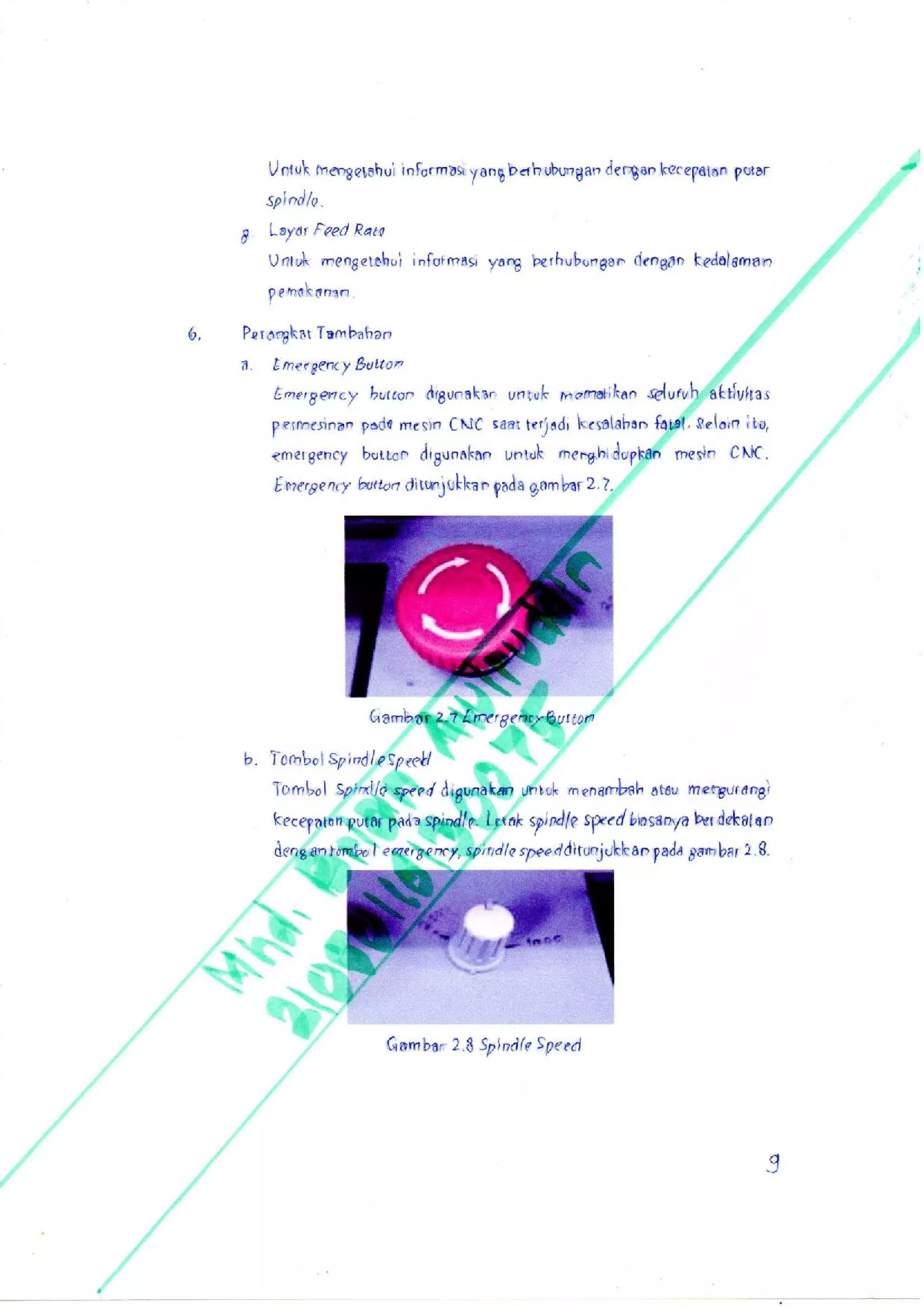 Laporan praktikum cnc 2020 mhd. brian awiruddin 21050118130075 | PDF