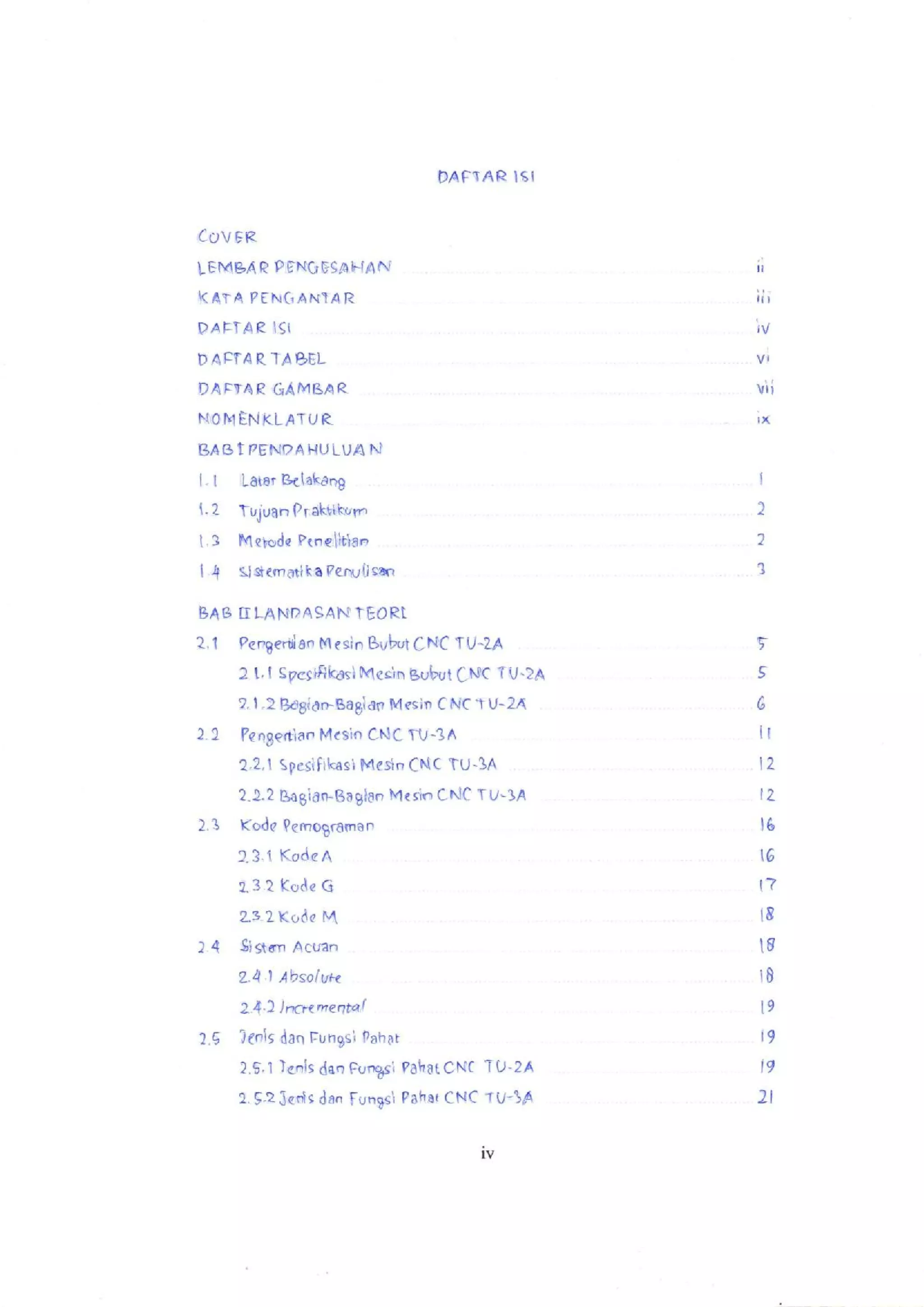 Laporan praktikum cnc 2020 mhd. brian awiruddin 21050118130075 | PDF