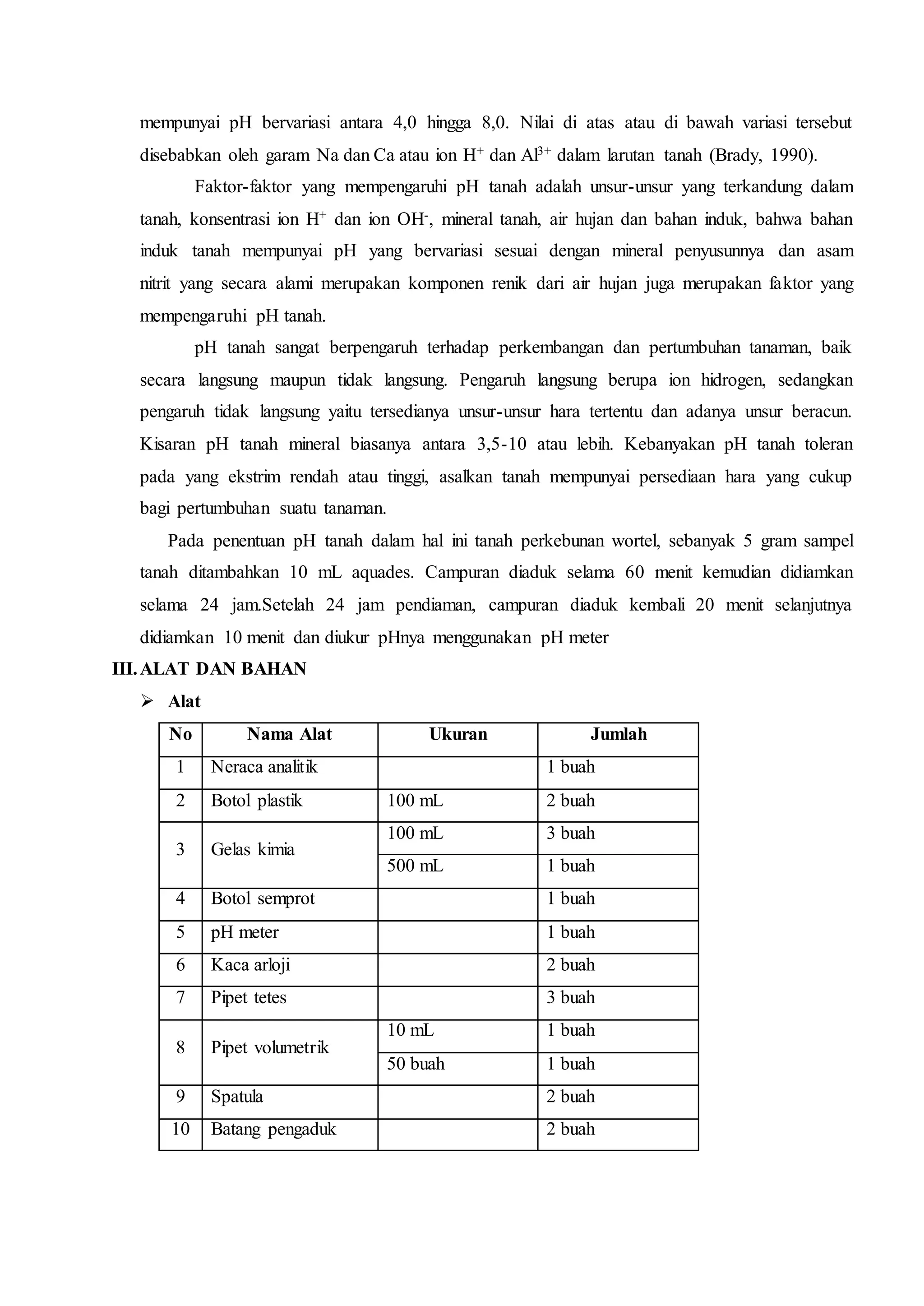 Laporan praktikum daya hantar listrik tanah | DOCX